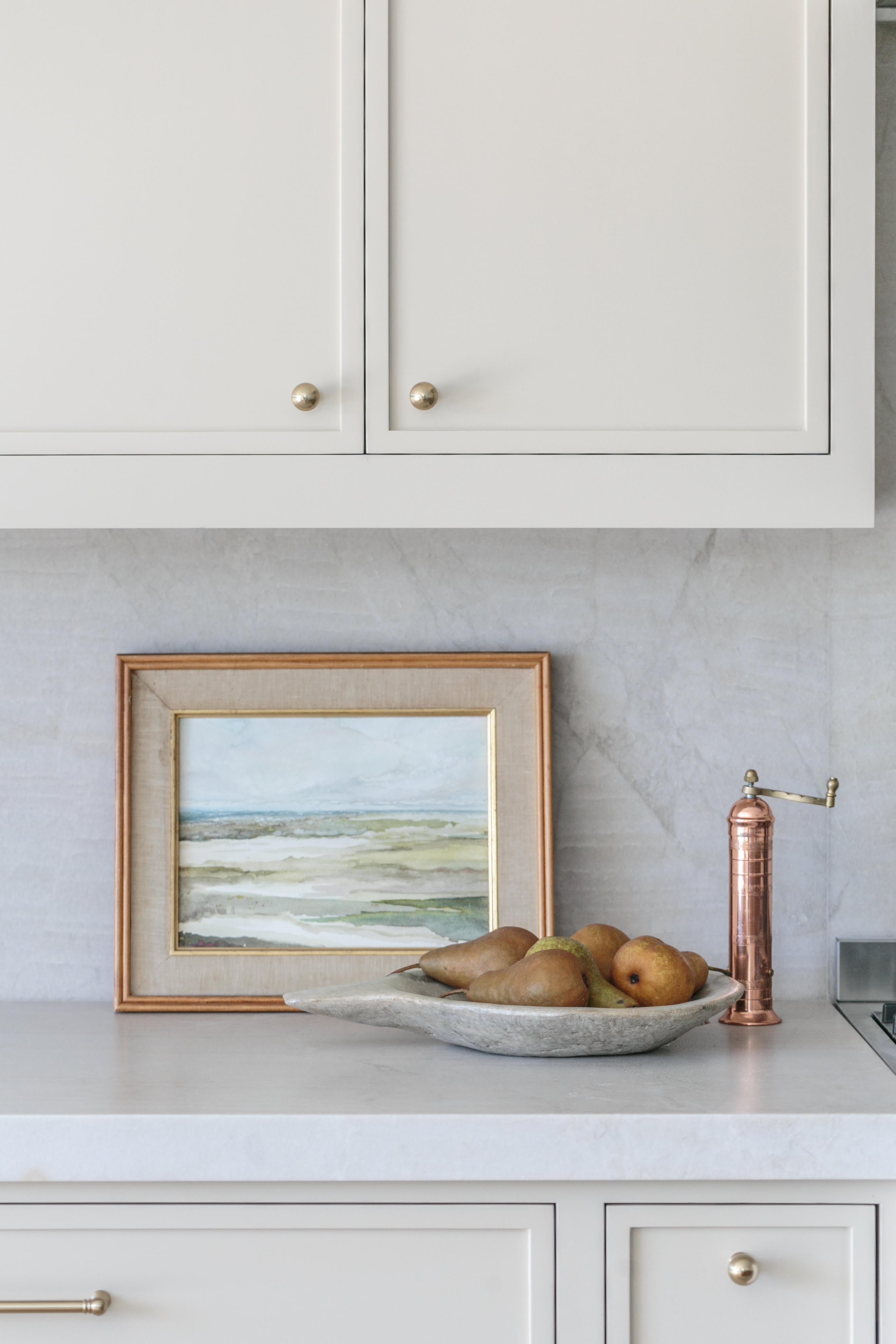 Linen Coastal Skies: Art Print